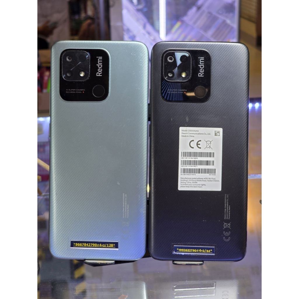 สินค้ามือสองโทรศัพท์มือถือรุ่น redmi 10c สเปค Ram 4+2 Rom 128 เดิมทั้ง ...