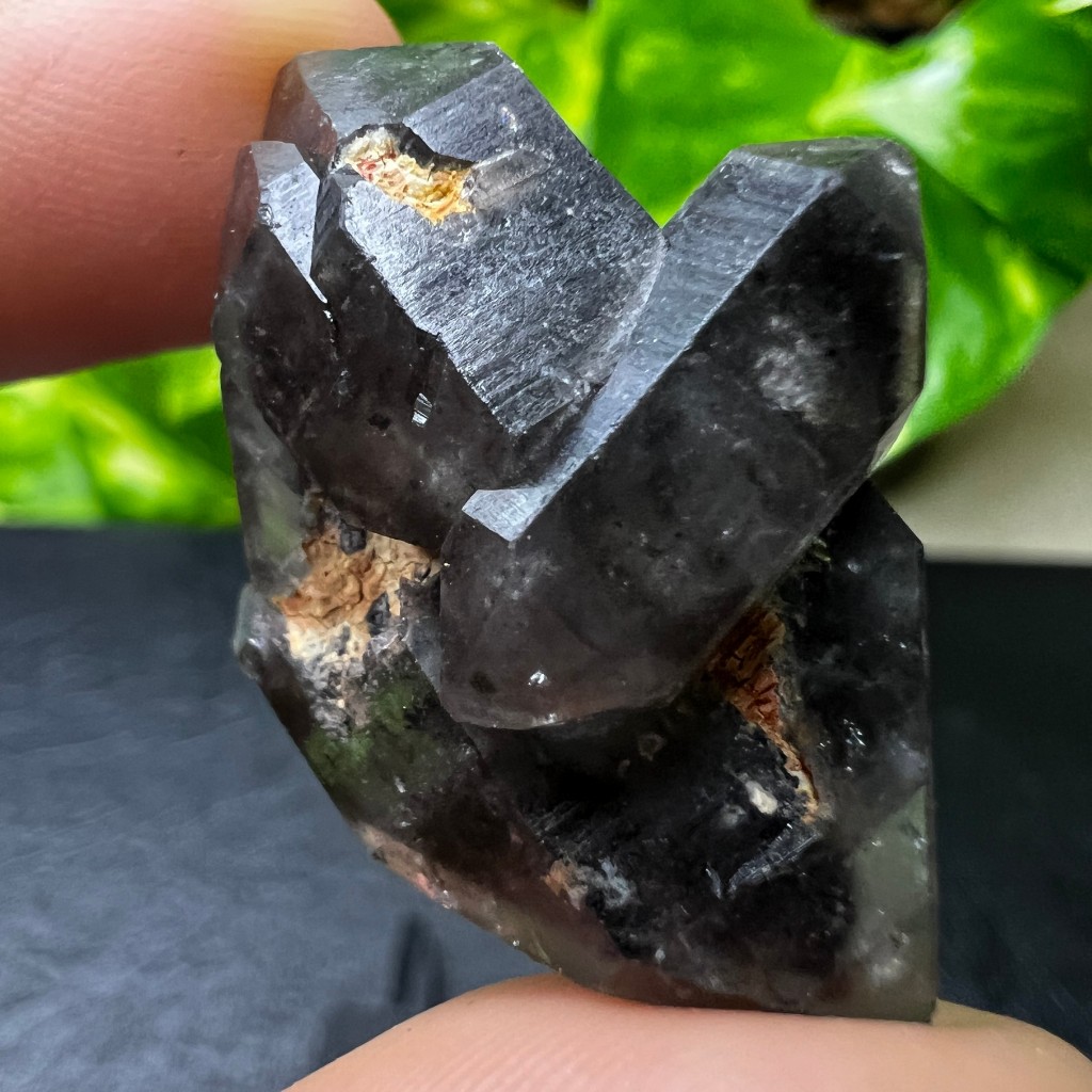 (15กรัม) สโม๊คกี้ควอตซ์ มี 2 ปลาย & Bridge Master Quartz ก้อนดิบจาก ...
