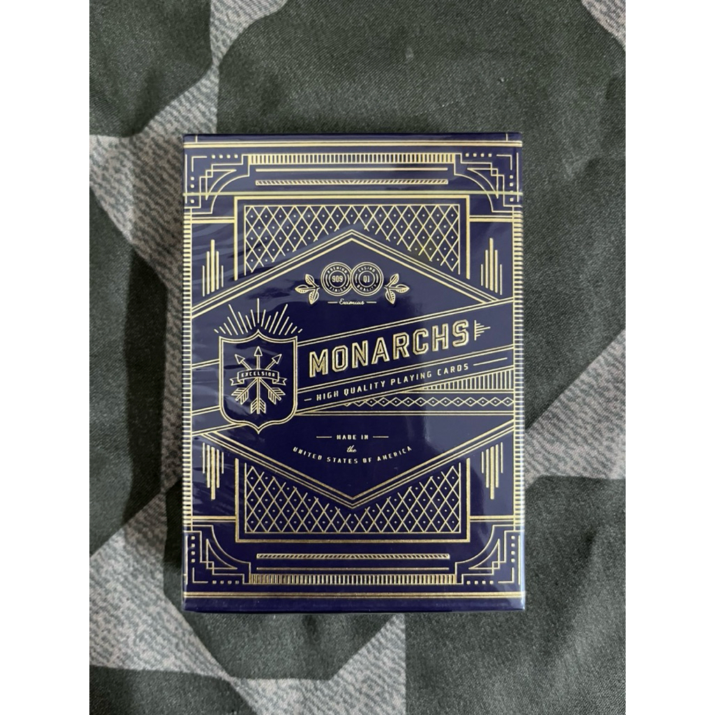 Monarchs Playing Cards by Theory11 สีม่วง การ์ดสะสมและมายากล | Shopee ...