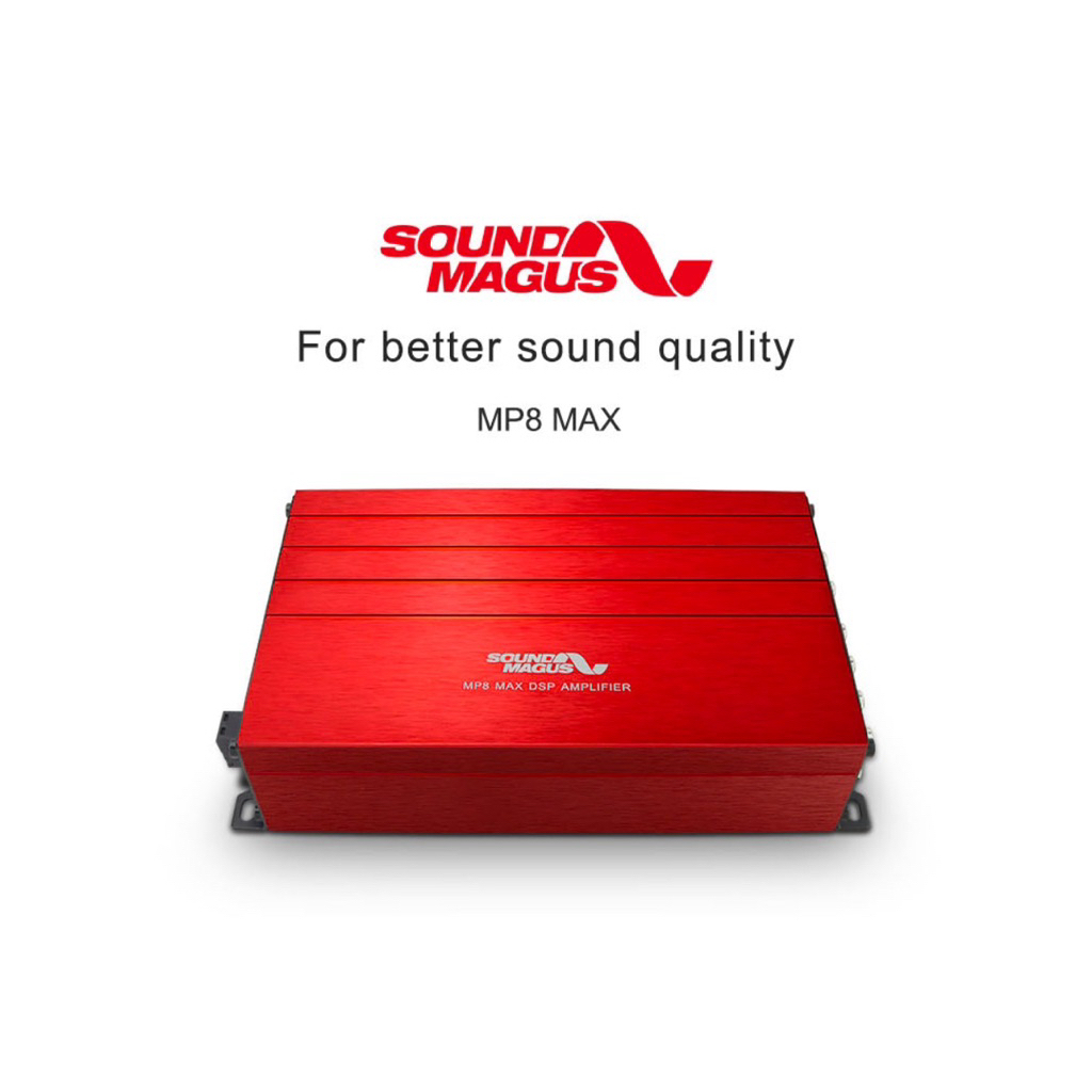 Soundmagus MP8 MAX Digital Integrated Sound Processor Amplifier | Shopee Thailand