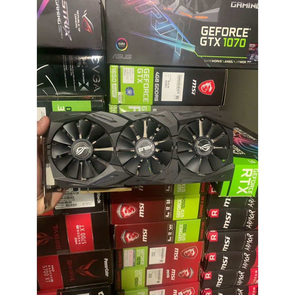 1070ti 1070 8Gb Aorus Duke Msi Cerberus สภาพสวย ไร้ตำหนิ เทสผ่าน ...