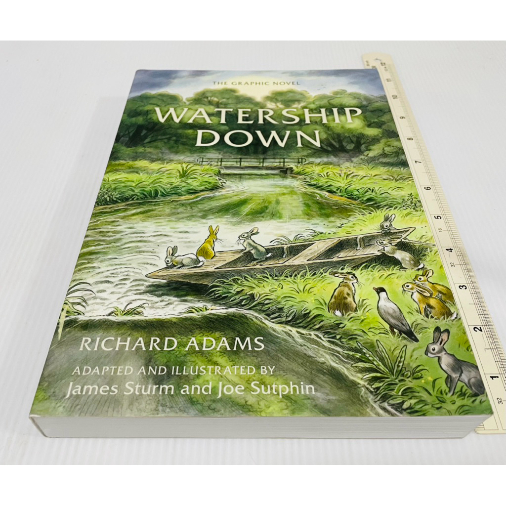 แท้ มือสอง สภาพดี Watership Down The Graphic Novel Richard Adams 380 ...