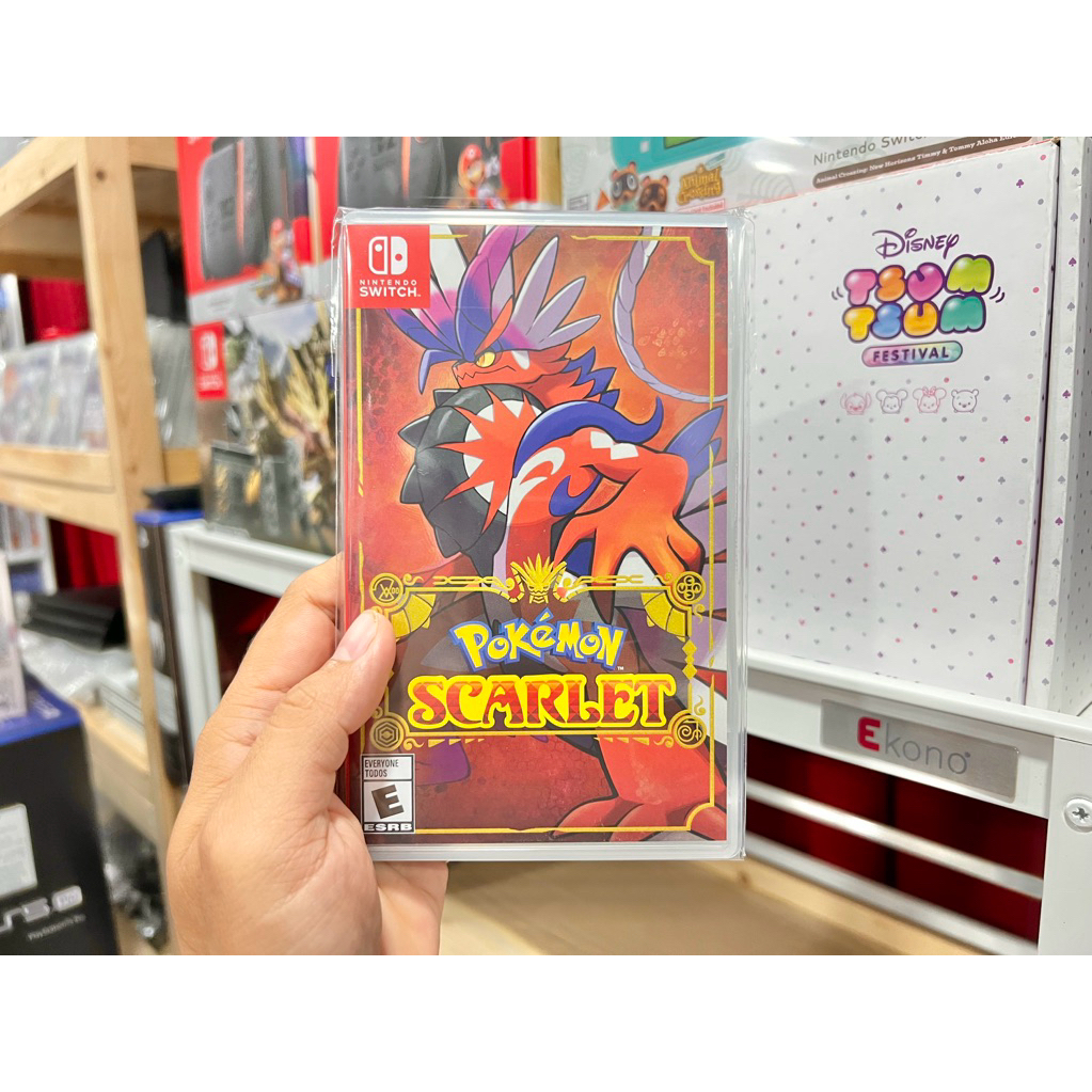 Pokemon Scarlet Nintendo Switch มือ 1 และ มือ 2 คนเล่นเยอะมากๆ | Shopee ...