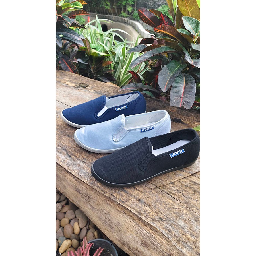 รองเท้าทรงบัดดี้ยางยืดข้าง รองเท้าแม่บ้าน พยาบาล LEO รุ่น 109 สีดำ ขาว กรม รองเท้ากังฟู | Shopee ...