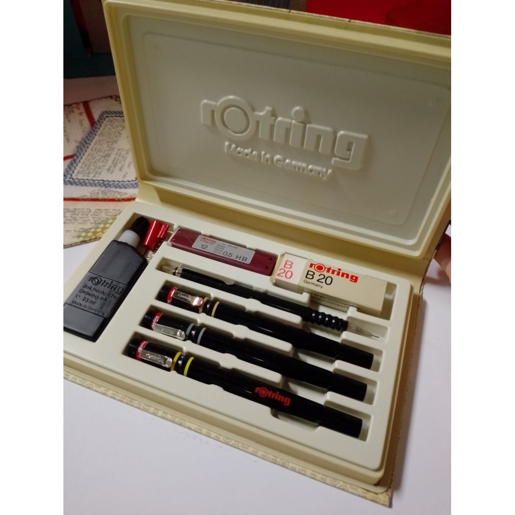 ปากกาเขียนแบบrotring college set made in Germany | Shopee Thailand