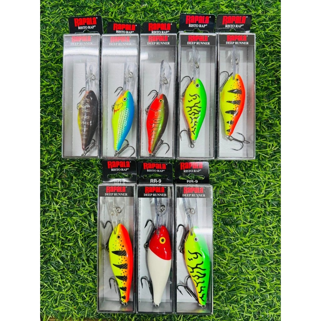 เหยื่อปลอม Rapala Risto Rap RR9 RR7 เหยื่อตกปลา ลาพาล่า | Shopee Thailand