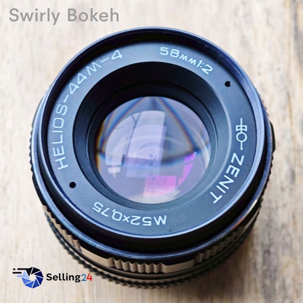 เลนส์มือหมุน Helios 44M-4 58mm F2 USSR Lens M42 Mount Made in Russian Soviet | Shopee Thailand