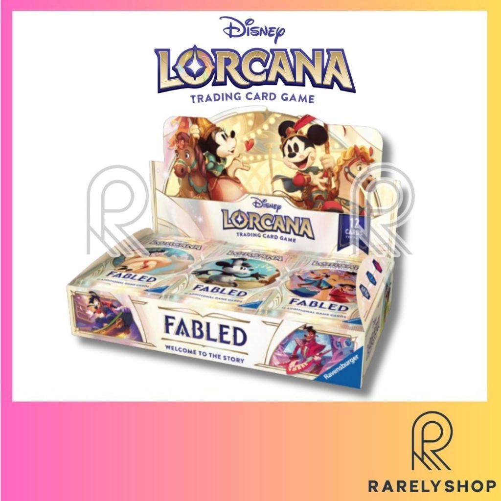 [Disney LORCANA TCG] Fabled - Booster Display Box | Shopee Thailand