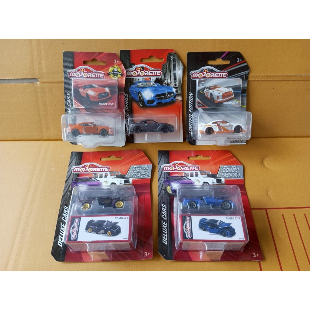 Majorette Limited Edition Mix Nissan GT-R รวม จีทีอาร์ ลิมิเต็ด อิด ...