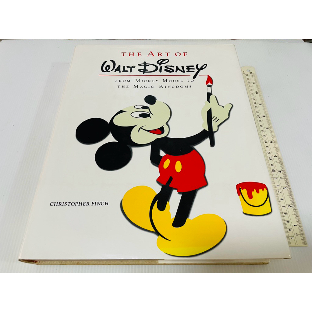 มือสอง ปกแข็ง เล่มใหญ่ หนา The Art of Walt Disney From Mickey Mouse to ...