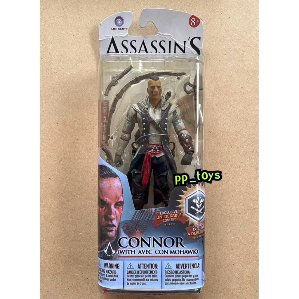 McFarlane Assassin's Creed 3 Connor Kenway mohawk 6” figure 1:12 (ตัว ...