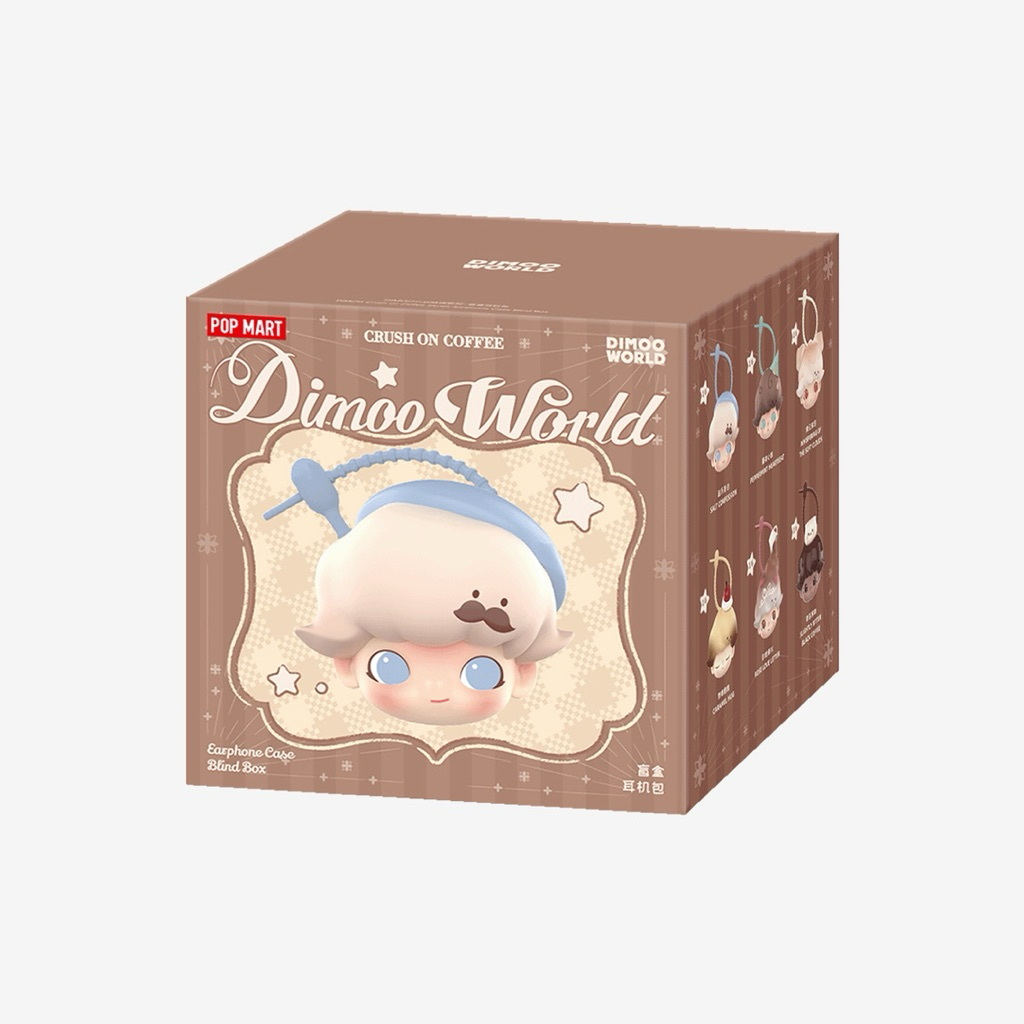 [สินค้าพร้อมส่งในไทย] DIMOO Crush on Coffee Series-Earphone Case Blind ...