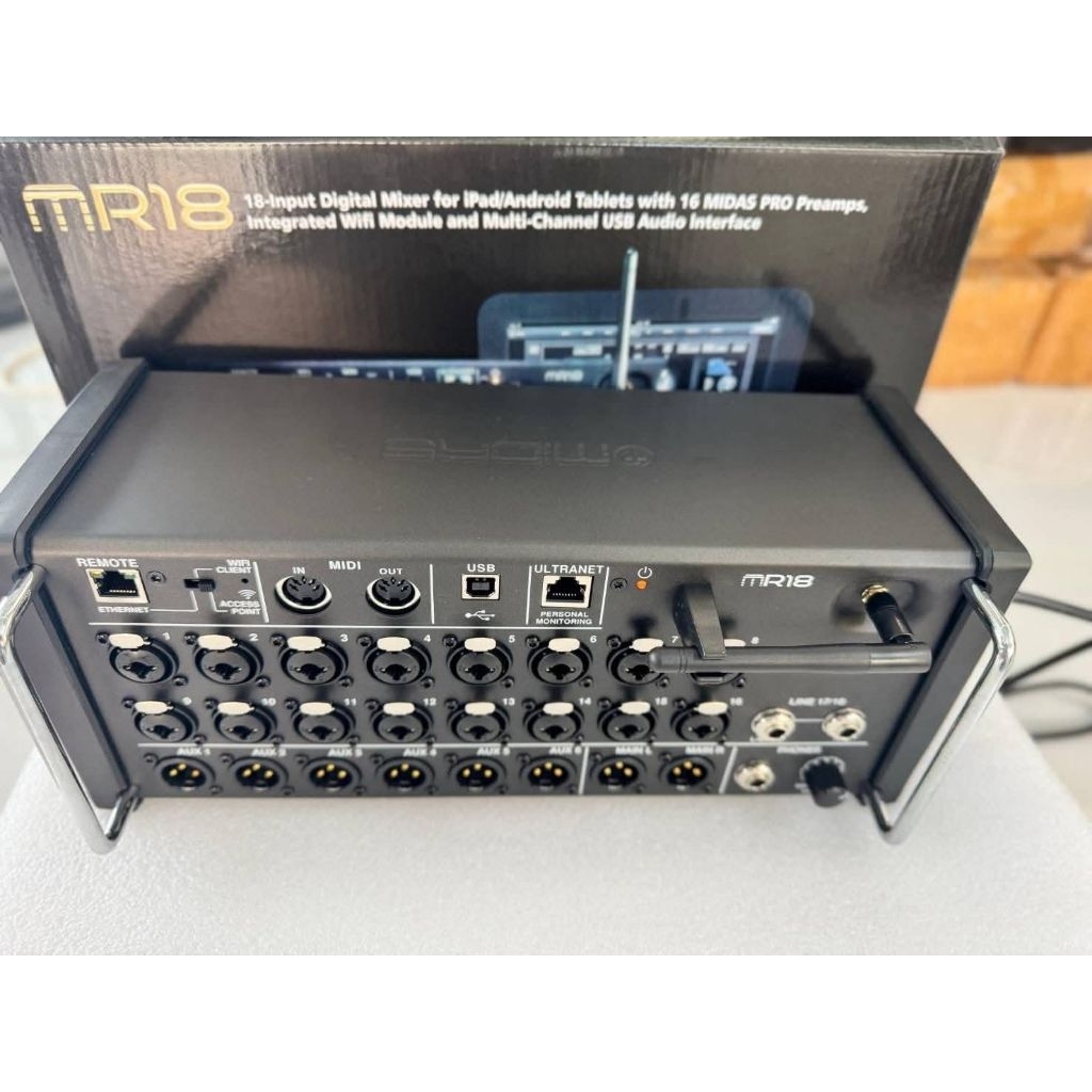 Midas MR18 มิกซ์แร็คดิจิตอล (ประกัน 1 ปี) เครื่องหิ้ว | Shopee Thailand