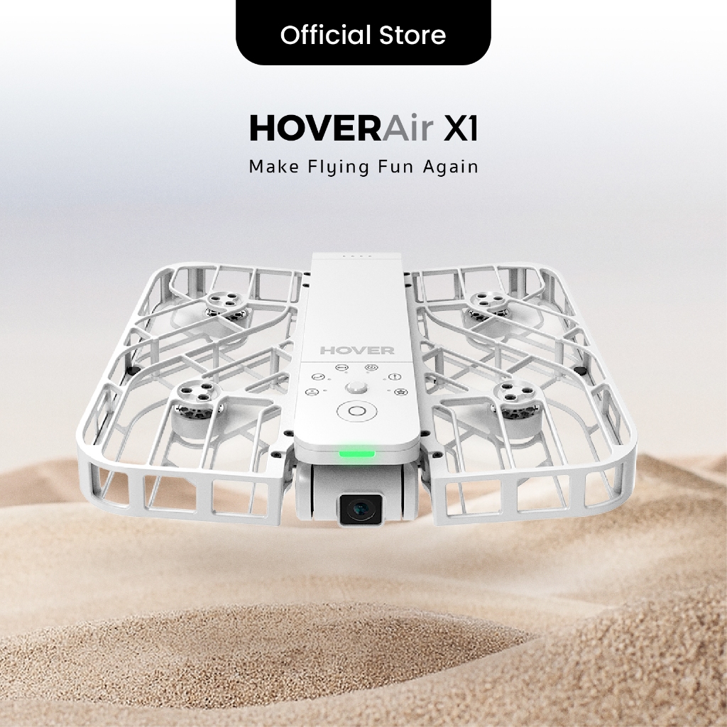 [พร้อมส่ง] HOVERAir X1 กล้องบินได้ mini pocket drone กล้องอัจฉริยะ ถ่าย ...