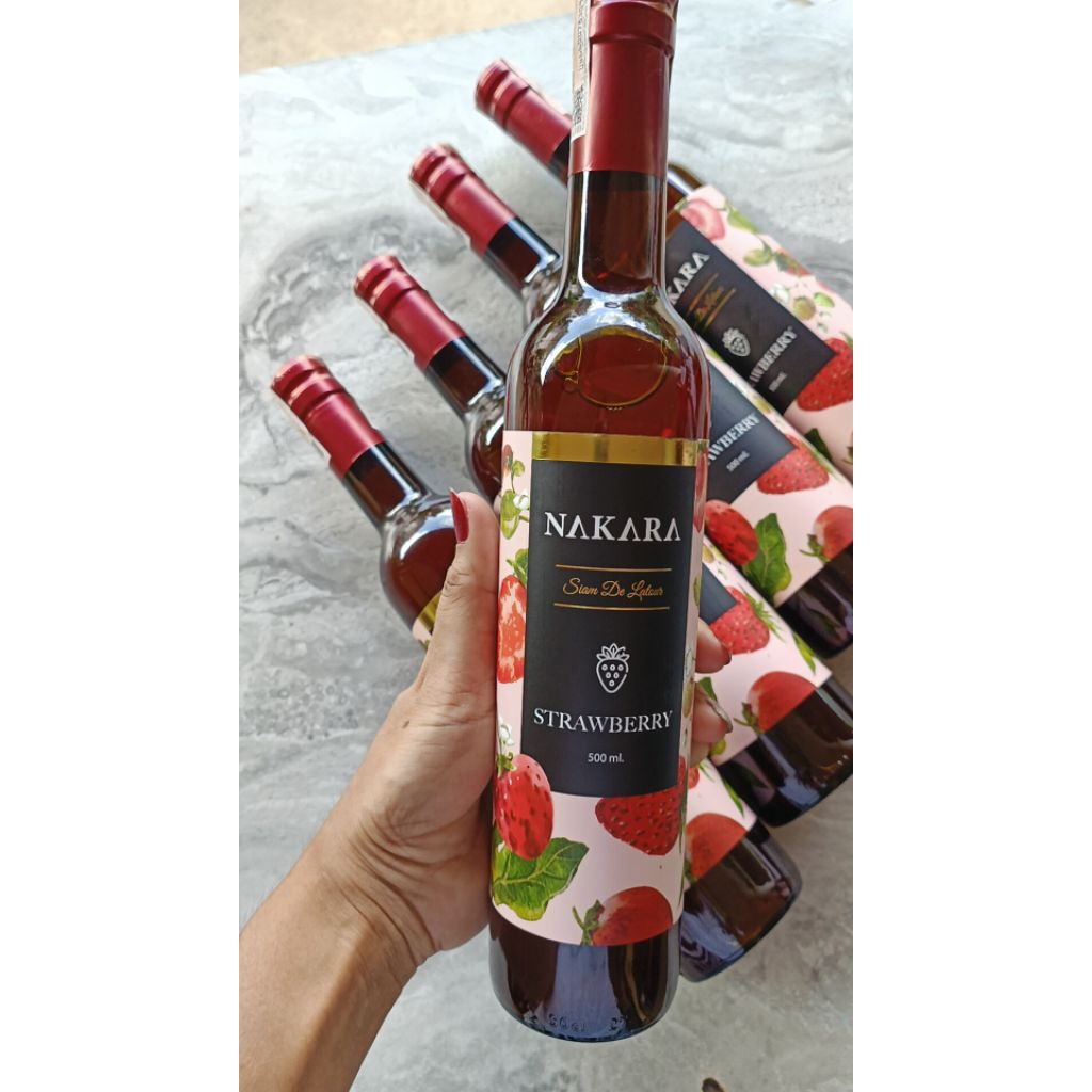น้ำผลไม้บ่มNakara รสสตอเบอรี่ | Shopee Thailand