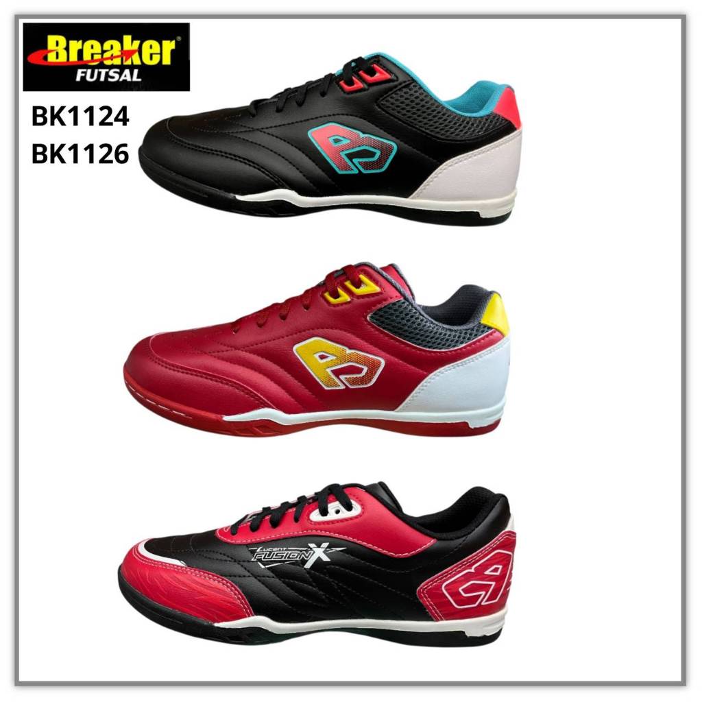 BREAKER FUTSAL รองเท้าฟุตซอล รุ่น BK1124 / BK1126 | Shopee Thailand