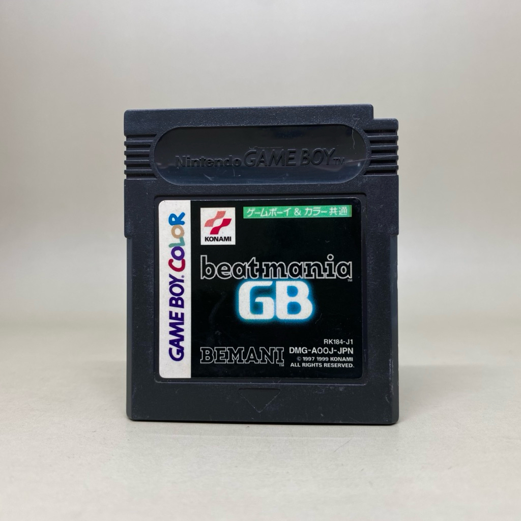 Beatmania GB (GBC) | ตลับเปล่าเกมบอยคัลเลอร์แท้ | GameBoy Color ...
