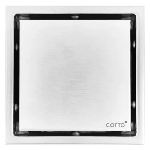 Cotto CT6403Z2P(HM) ตะแกรงกันกลิ่น สแตนเลส ท่อ 2.5 นิ้ว หน้าตะแกรง 4 ...