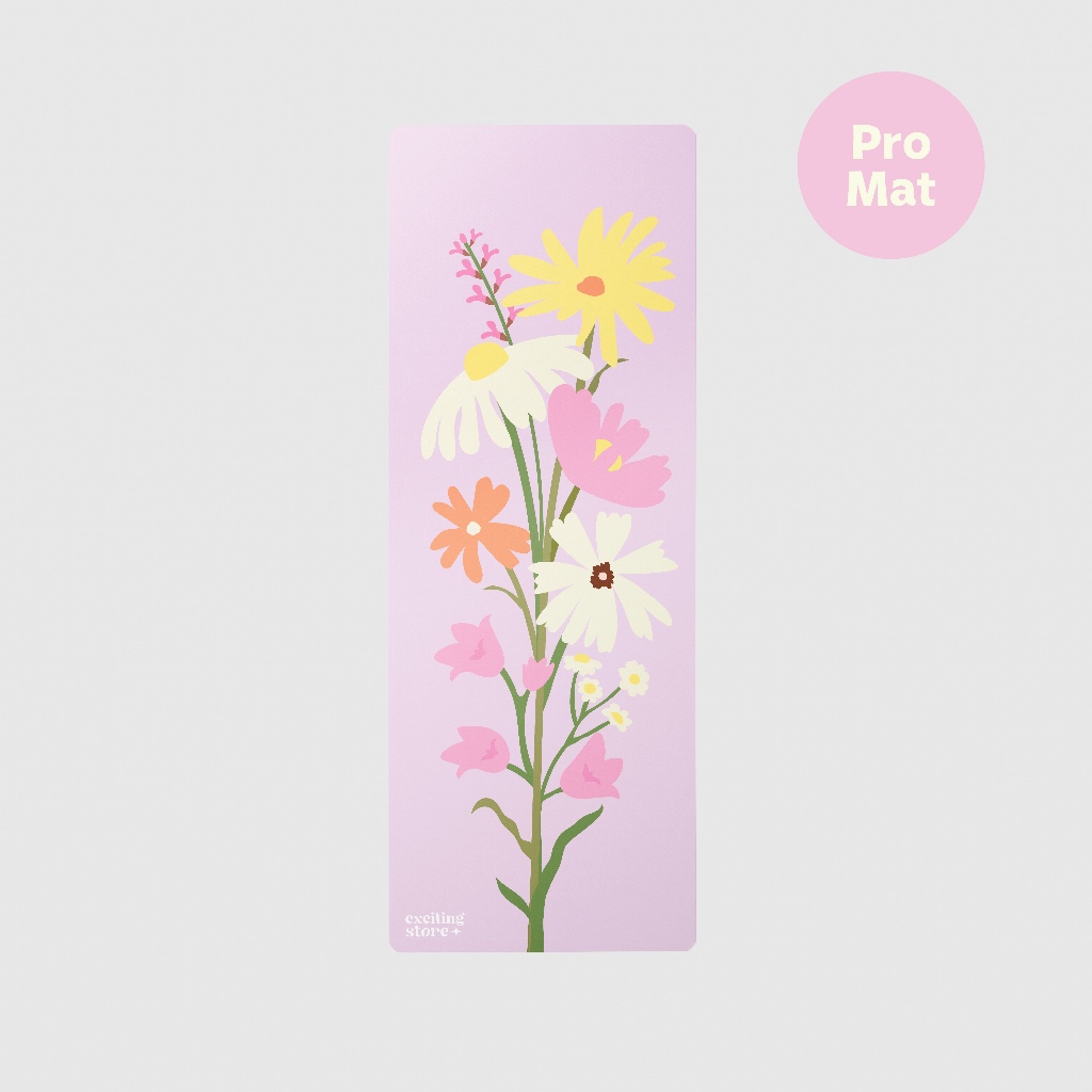 Midsummer Wildflowers Pro Mat | เสื่อโยคะ เสื่อออกกำลังกาย | Shopee ...