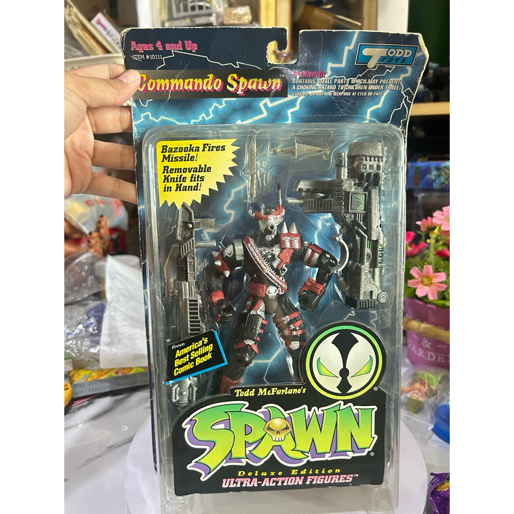 McFarlane Todd Toys Commando Spawn Deluxe Ultra Action Figure Series 2 | Shopee Thailand
