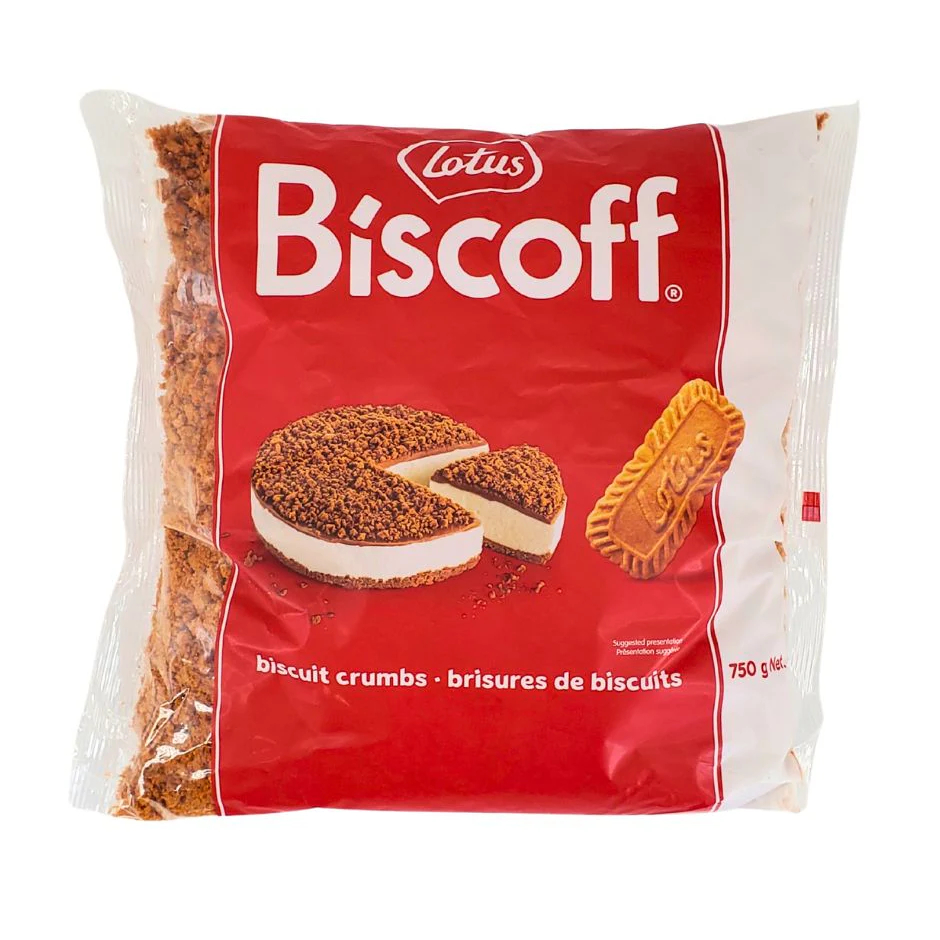 Lotus Biscoff Crumble คุกกี้บดรสคาราเมล น้ำหนัก 750ื กรัม สินค้าจาก ...
