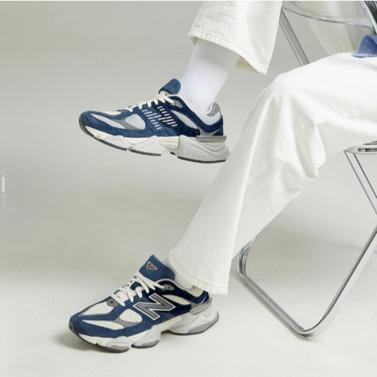New Balance NB 9060 Low cut Light Blue ของแท้100% | Shopee Thailand