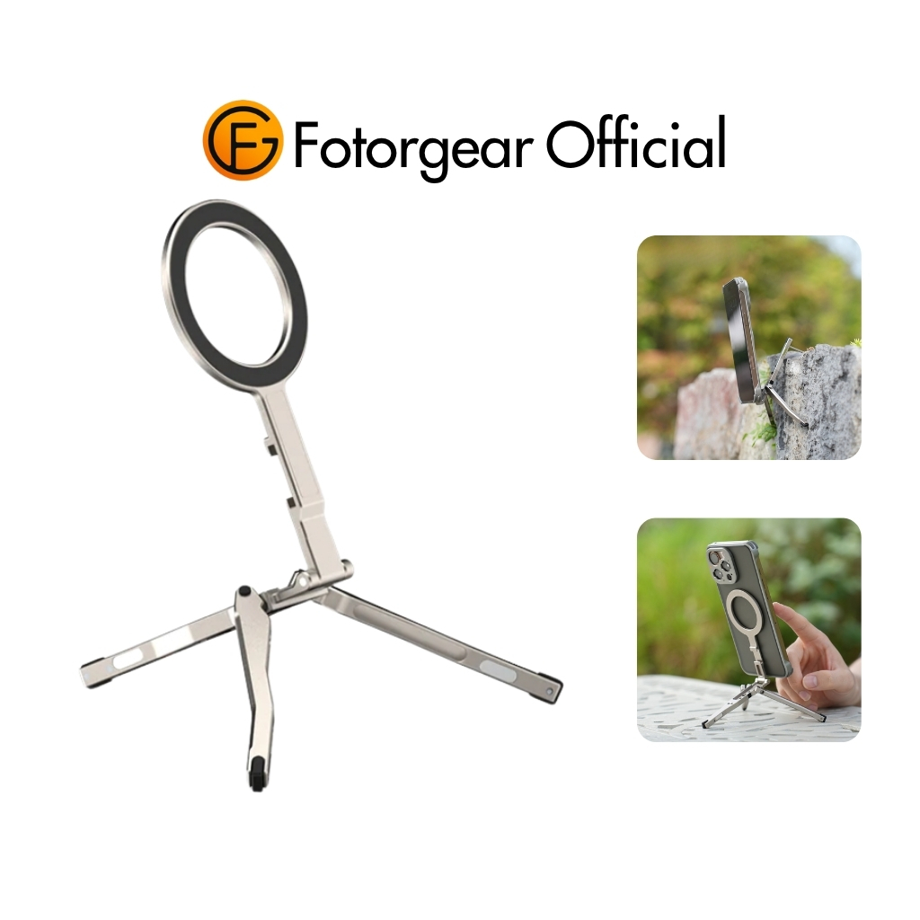 Fotorgear Mantis Folding Stand ขาตั้งมือถือ ไม้เซลฟี่ กันสั่น ระบบ ...