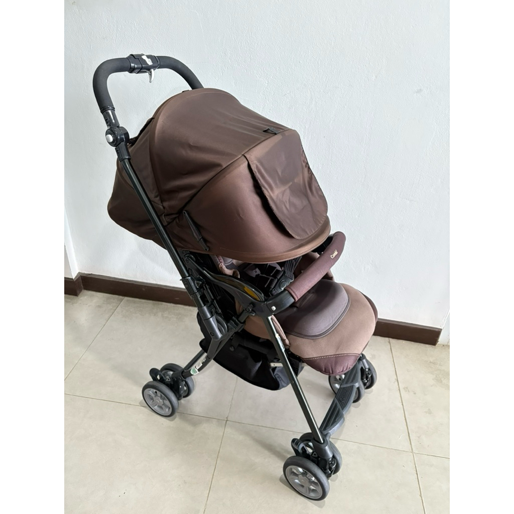 รถเข็นเด็ก Combi รุ่น Diaclasse auto 4 cas white label มือสองสภาพสวย | Shopee Thailand