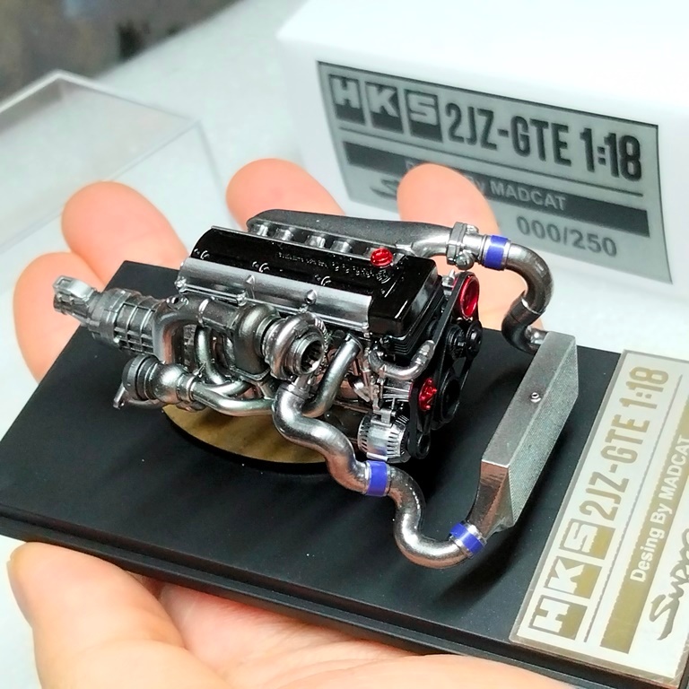 โมเดลเครื่อง2jz โมเดลเครื่องยนต์2jz 1/18 โมเดลเครื่องยนต์ 2jz Model ...