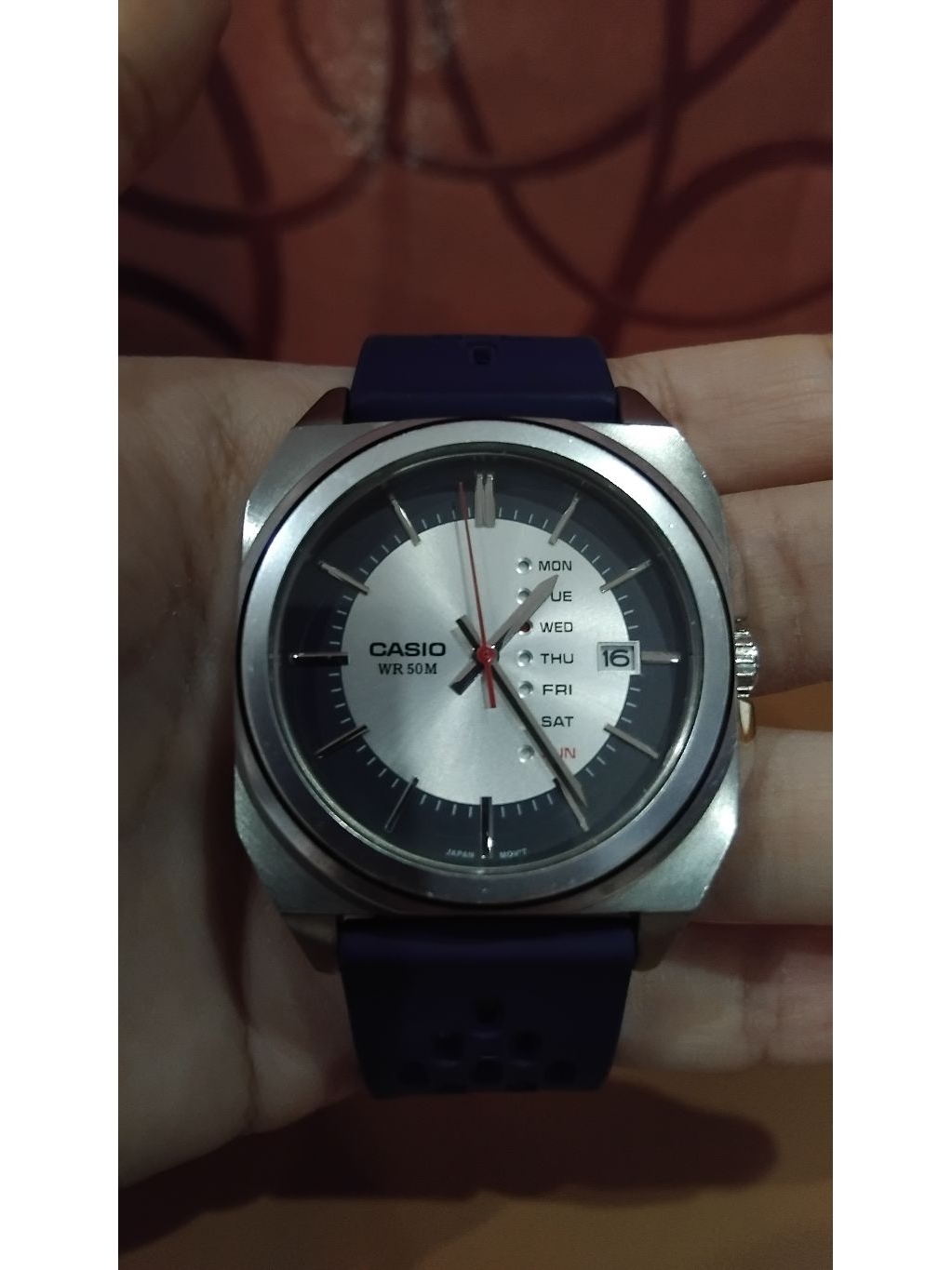 นาฬิกาข้อมือ Casio MTF-117 มือสอง | Shopee Thailand