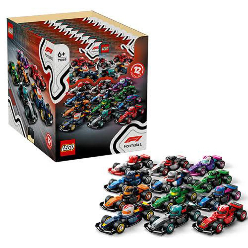 Lego 71049 F1® Collectible Race Cars (แบบแยกคัน) ของแท้ 100% กล่องสวย ...