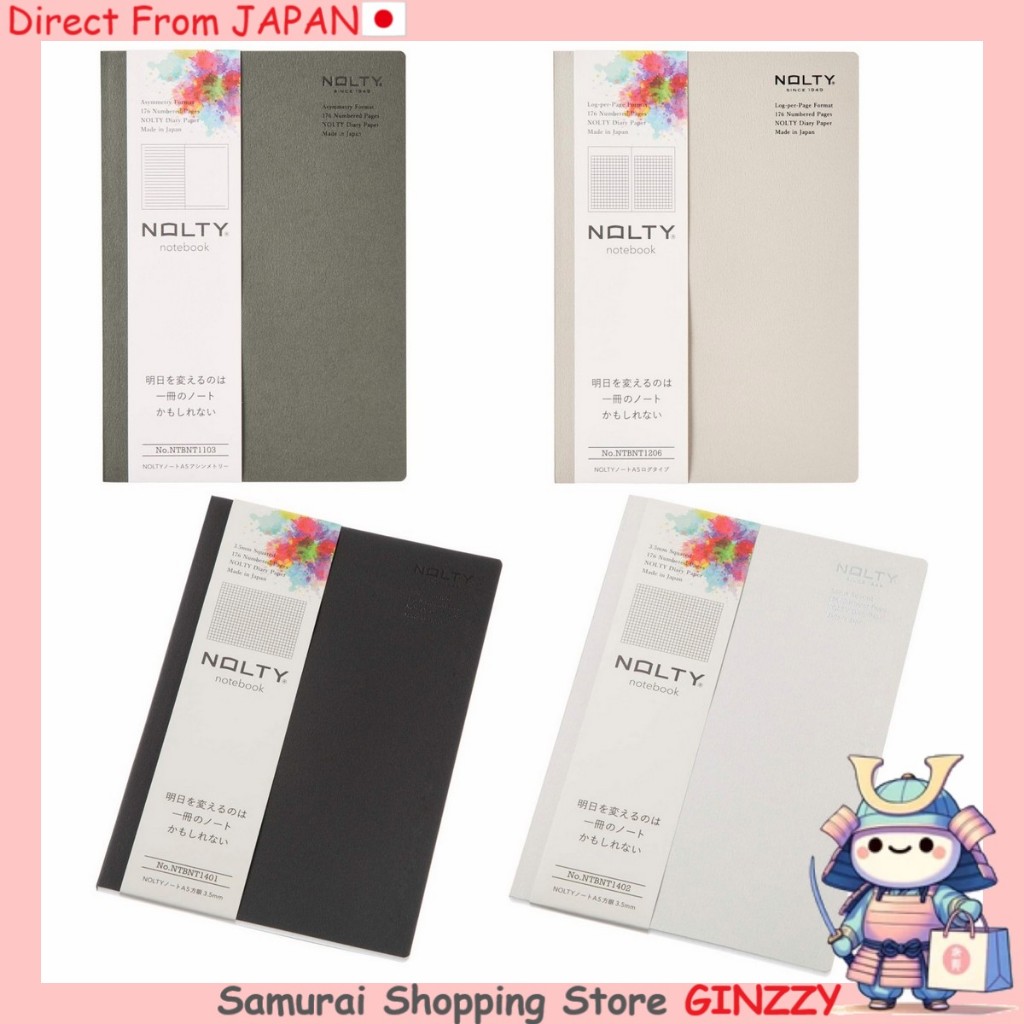 สมุดโน้ต JMAM NOLTY ขนาด A5 – กระดาษจุดอสมมาตร / ตาราง 3.5 มม. เครื่องเขียนจากญี่ปุ่น | Shopee ...