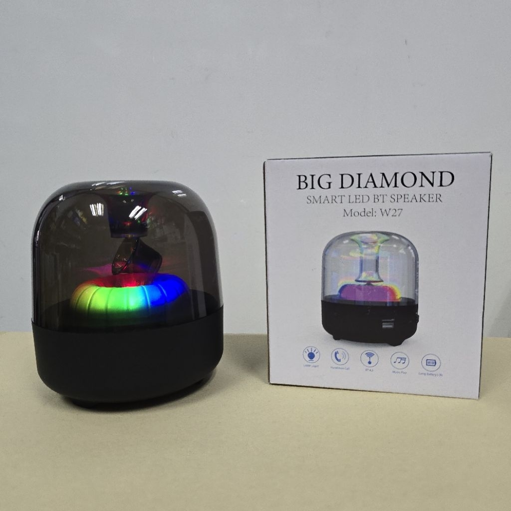 ลำโพงบลูทูธขนาดพกพา Smart LED Bluetooth speaker ขนาด 11เซน | Shopee ...