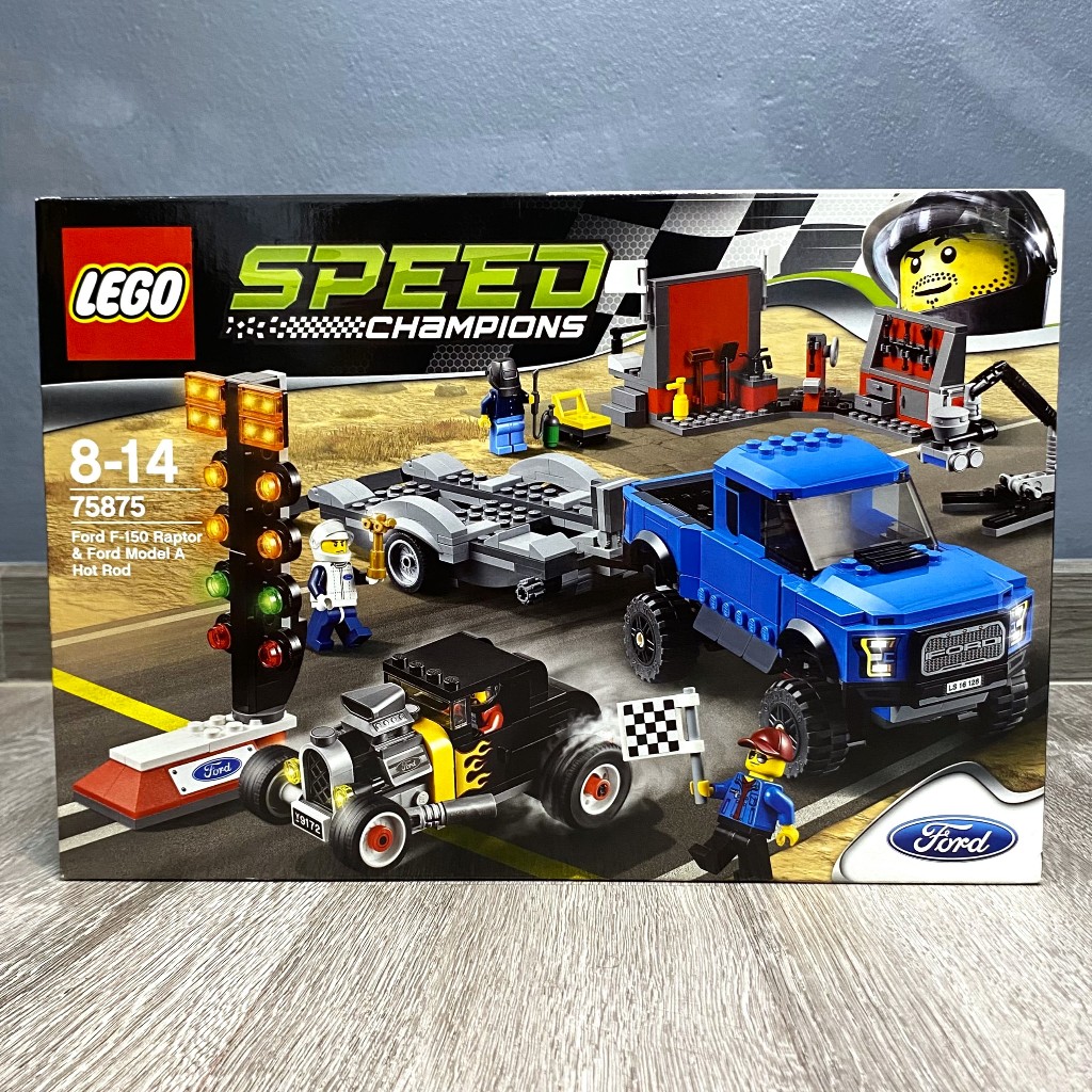 LEGO 75875 Speed Champions - Ford F-150 Raptor & Ford Model A Hot Rod ...