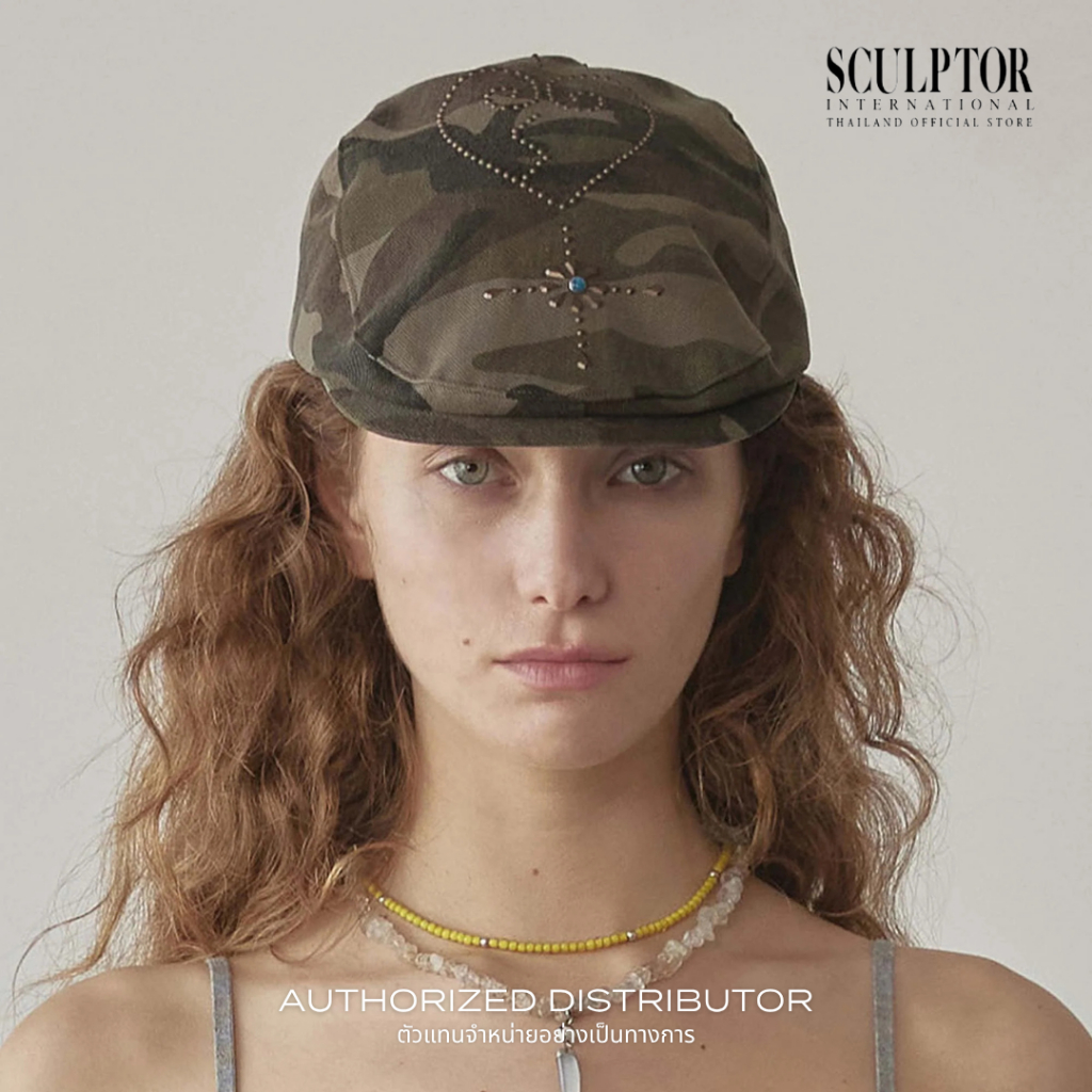 SCULPTOR® หมวก Boho Stud Hunting Cap | Shopee Thailand