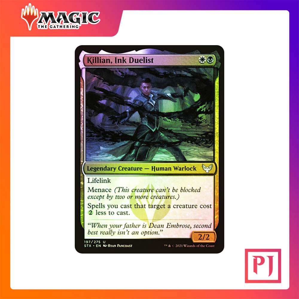 [MTG] Killian, Ink Duelist [STX] [MULTI] [UNCOM] [FOIL] [ENG] (การ์ดเม ...