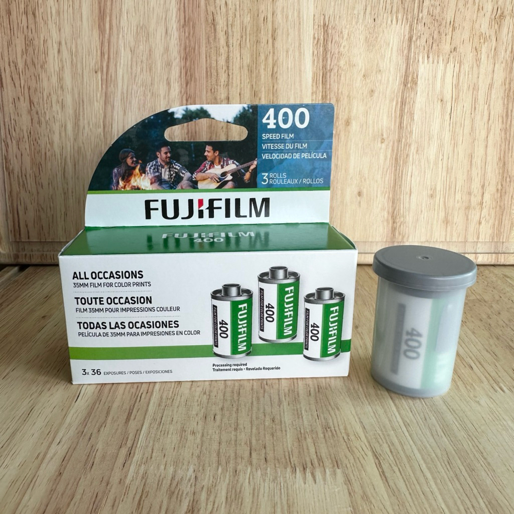 ฟิล์มสี Fujifilm 400 35mm 36exp ราคาต่อม้วน ฟิล์มถ่ายรูป ฟิล์ม 135 Fuji USA ฟิล์มใหม่ พร้อมส่ง ...