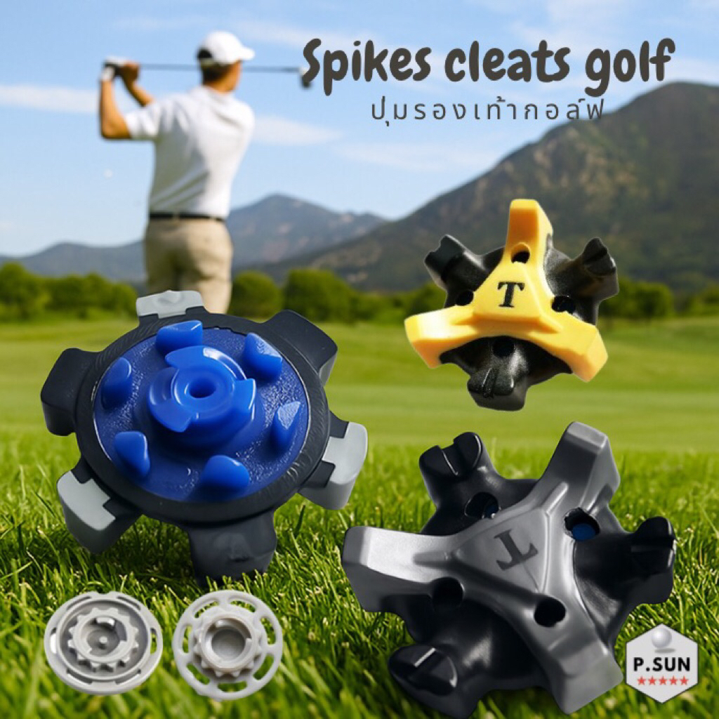 ปุ่มรองเท้ากอล์ฟ 14-30 pcs. spikes cleats golf shoes fast twist 3.0 ...