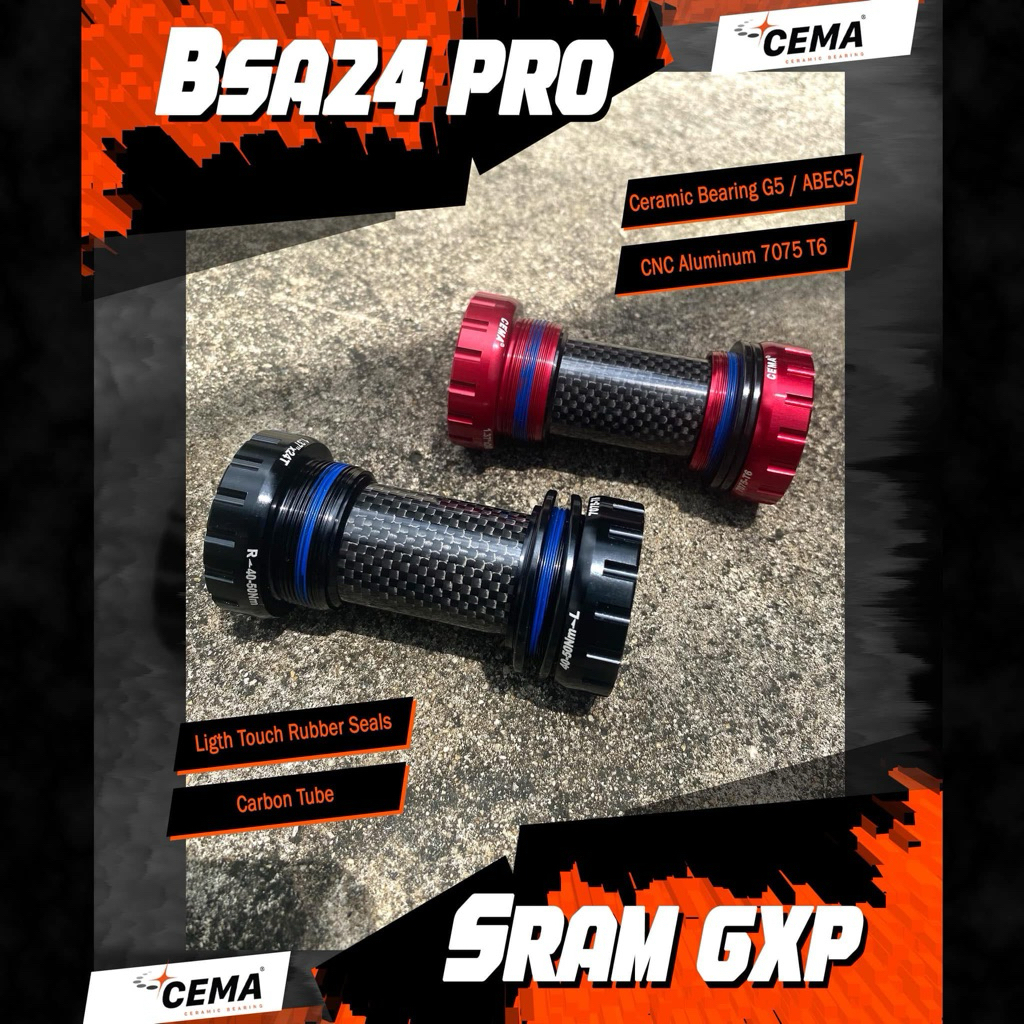 กะโหลกเกลียวอังกฤษ BSA24 BSA30 BSA29 รุ่น PRO สำหรับ Shimano และ SRAM GXP | Shopee Thailand