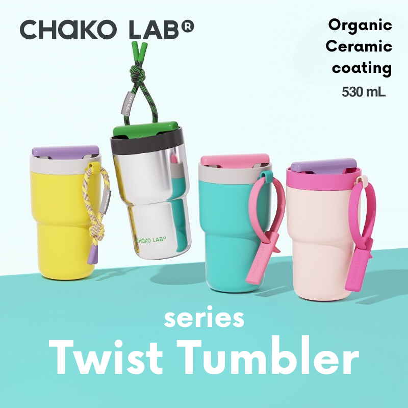 CHAKO LAB รุ่น TWIST TUMBLER Stainless316 เคลือบเซรามิก ขนาด530ml แก้ว ...