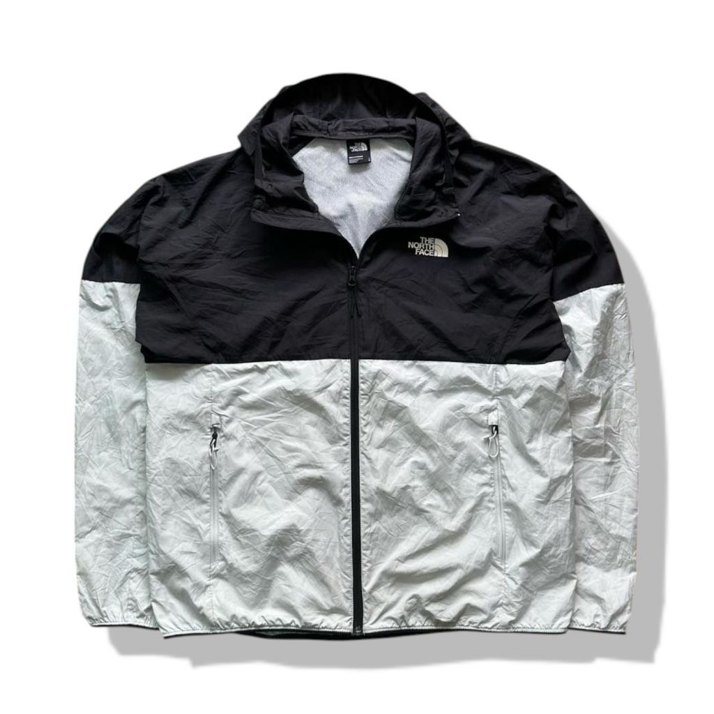 TNF Windbreaker Hooded Jacket รอบอก 46” | Shopee Thailand
