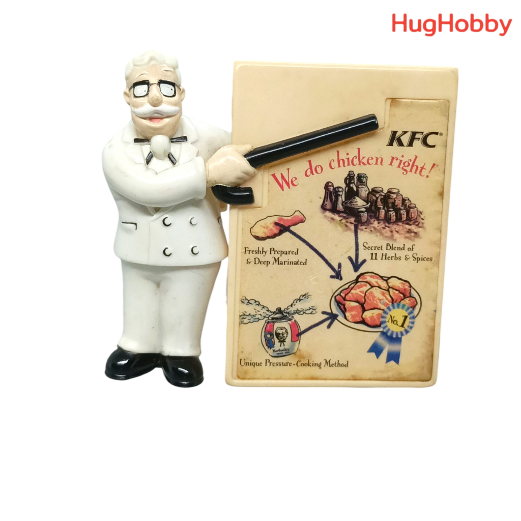 [มือ2] งานเก่าปี 1997 ฟิกเกอร์ ผู้พันแซนเดอส์ KFC The Chicken Expert ...