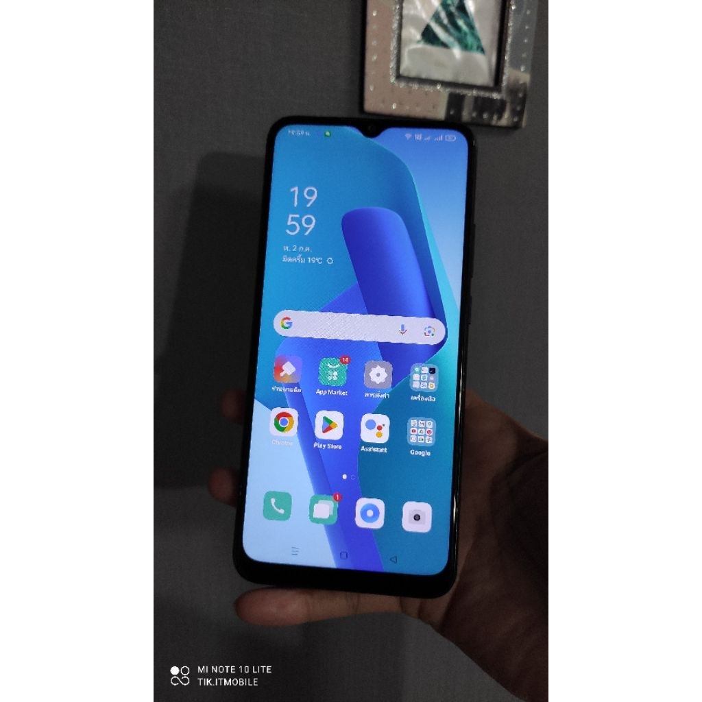 เครื่องพร้อมใช้ OPPO A16K (2/32G) ใช้งานปกติ ใส่ได้ทุกซิม ตำหนิเครื่อง ...