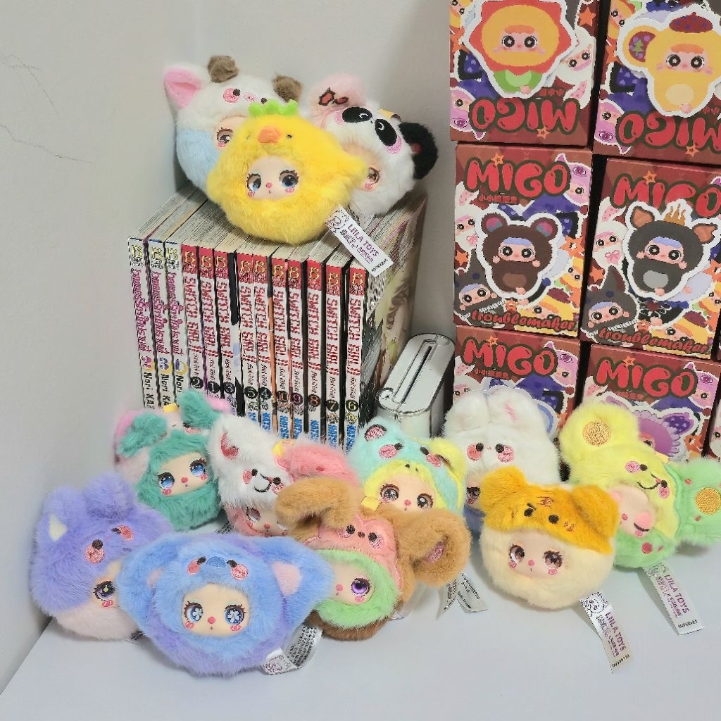 พวงกุญแจ ไลลา มินิ Lilla’s garden tea party แกะตัวแล้ว ตัวในภาพพร้อมส่ง | Shopee Thailand