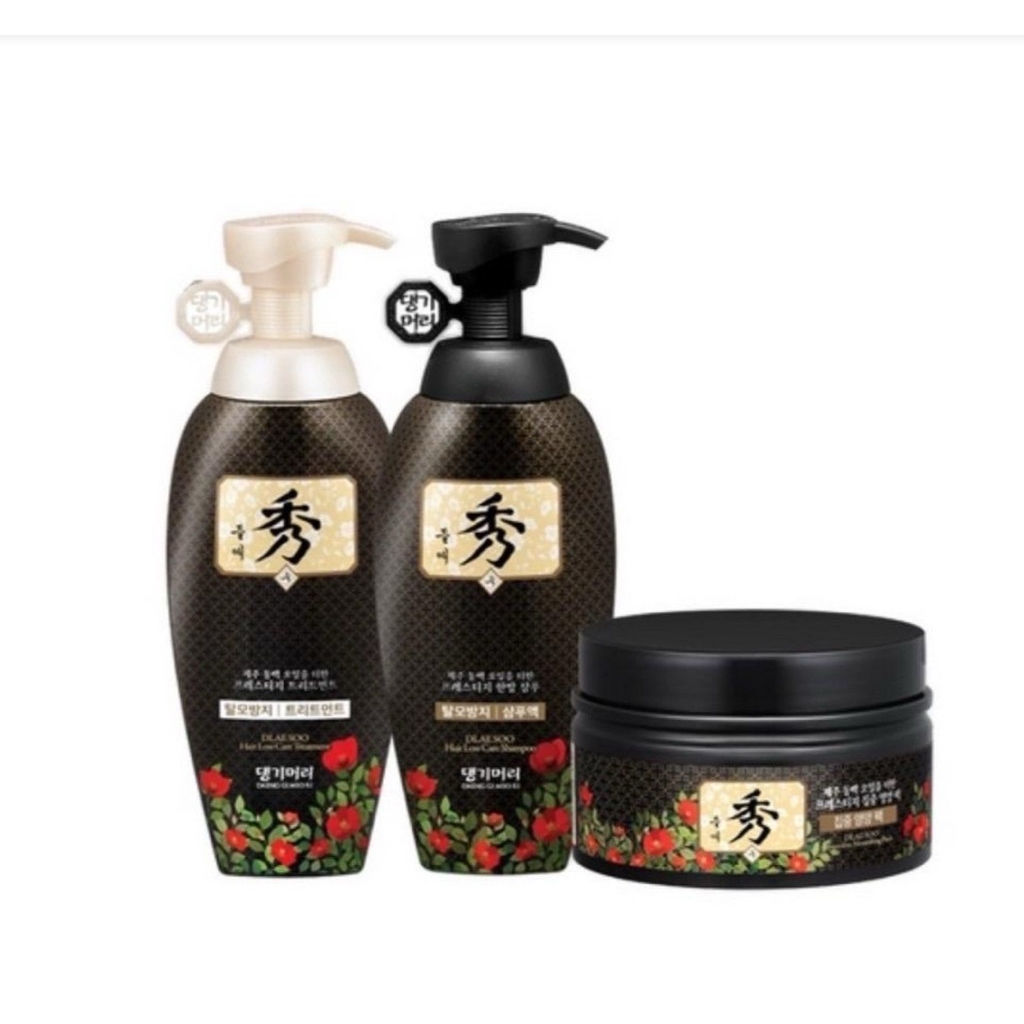 [พร้อมส่ง]Daeng Gi Meo Ri Dlae Soo Hair Loss Care Shampoo/Treatment ...