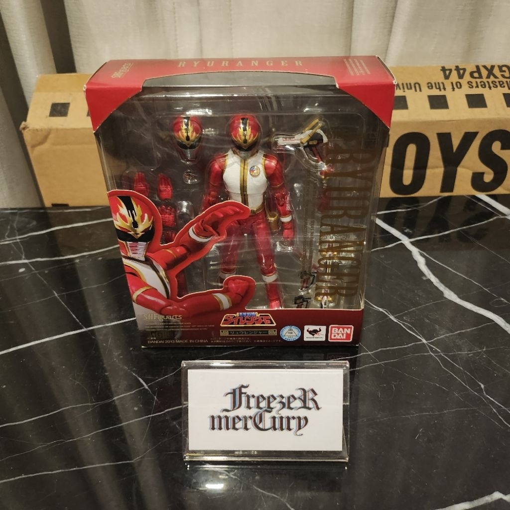 Bandai SH Figuarts(SHF) Gosei Sentai Dairanger Ryu Ranger Red Figure ...