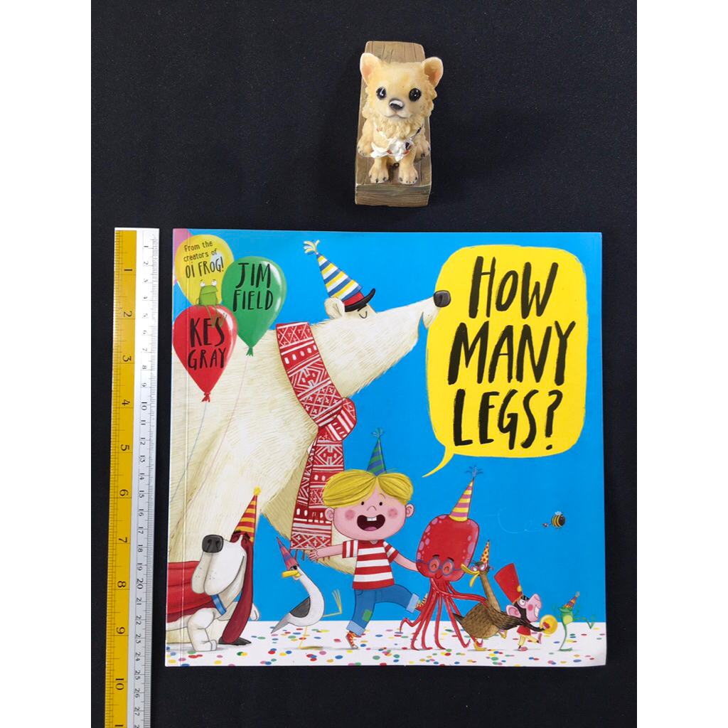 How Many Legs (มีตำหนิขอบปกถลอกและรอยย่น) By Kes Gray หนังสือภาษาอังกฤษ ...