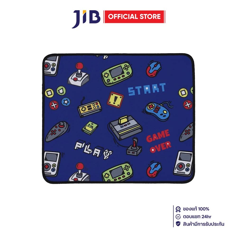MOUSE PAD (เมาส์แพด) JIB LETS PLAY-S | Shopee Thailand