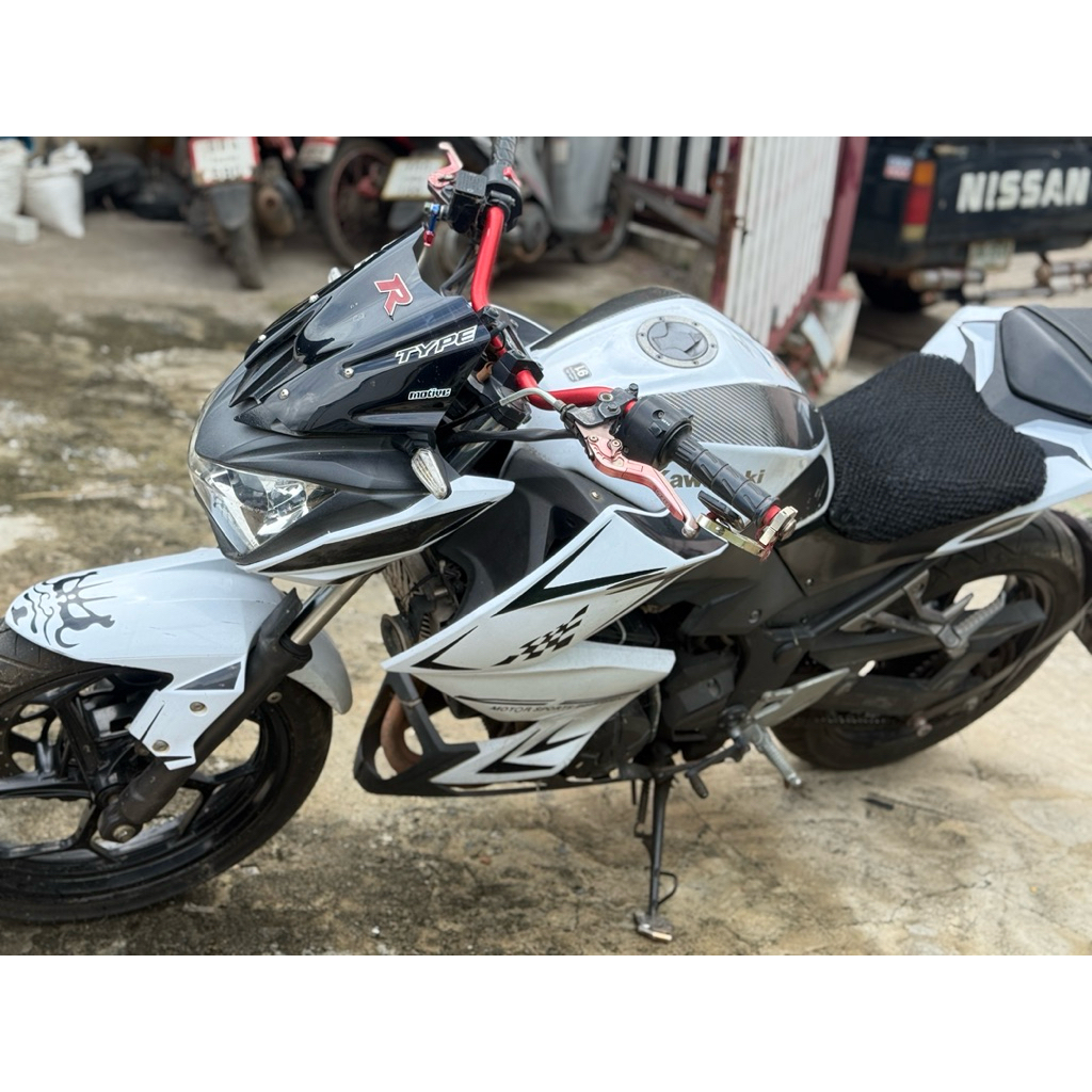 z250 sport bike blue edition kawasaki r serie ทะเบียนพร้อม รถเครื่องดี ...