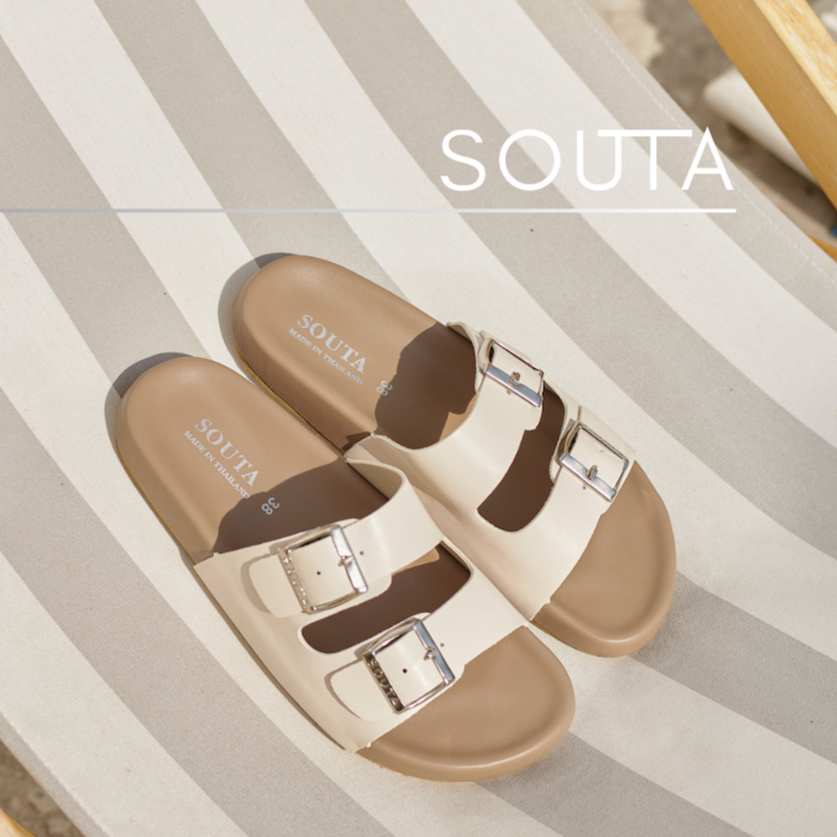 Souta.Shoes - The Pearlii Sandals // รองเท้าแตะ แบบสวม >> ไซส์ 35-45 ...